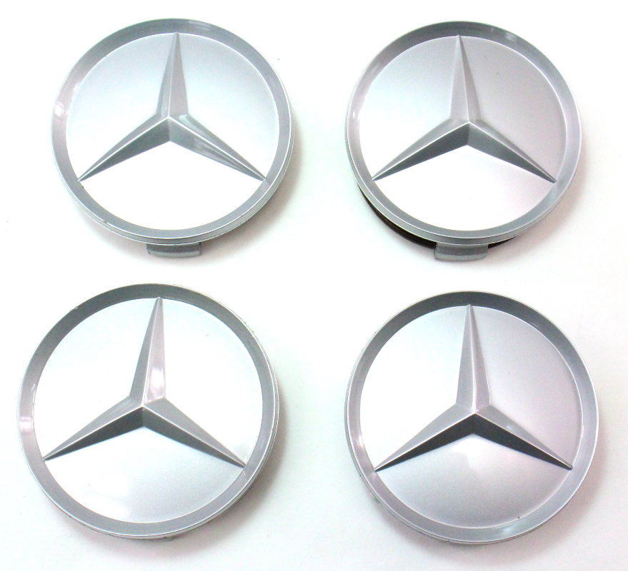 NOS Set of 4 Wheel Center Hub Caps Mercedes - 201 400 0425 / 201 401 ...