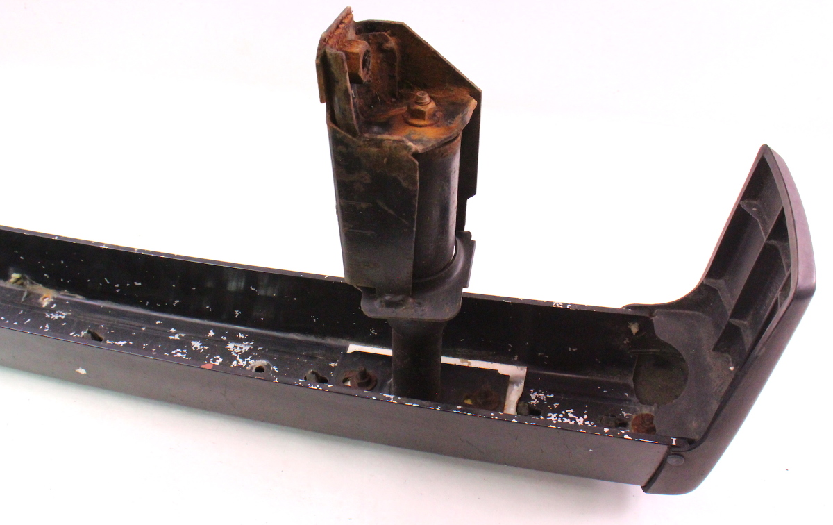 Front Bumper 81-84 VW Rabbit Pickup GTI MK1 Aluminum W/ Mounts - Black ...