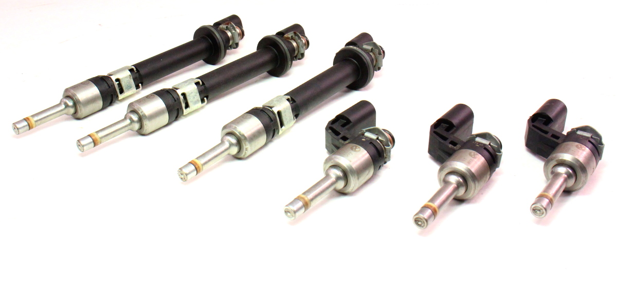 Fuel Injector Set 06-10 VW Passat B6 Audi Q7 Touareg 3.6 VR6 - 03H 906 ...