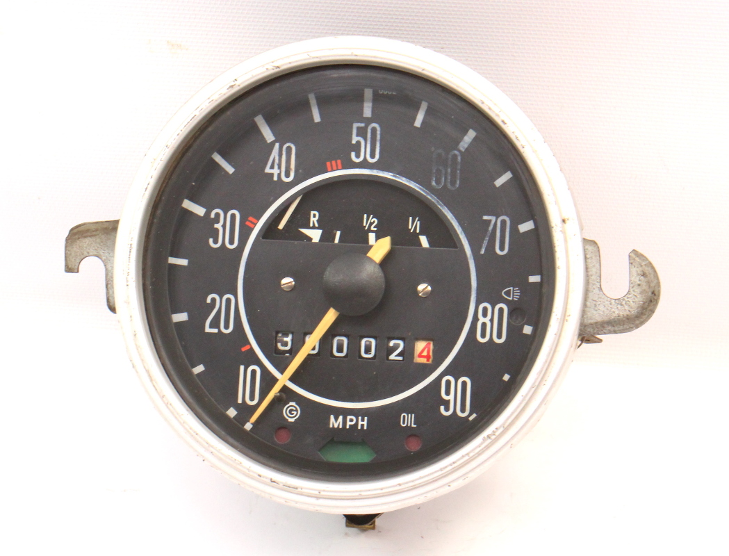 1970 Vw Beetle Bug Speedometer Gauge Cluster Vintage Aircooled 113 ...