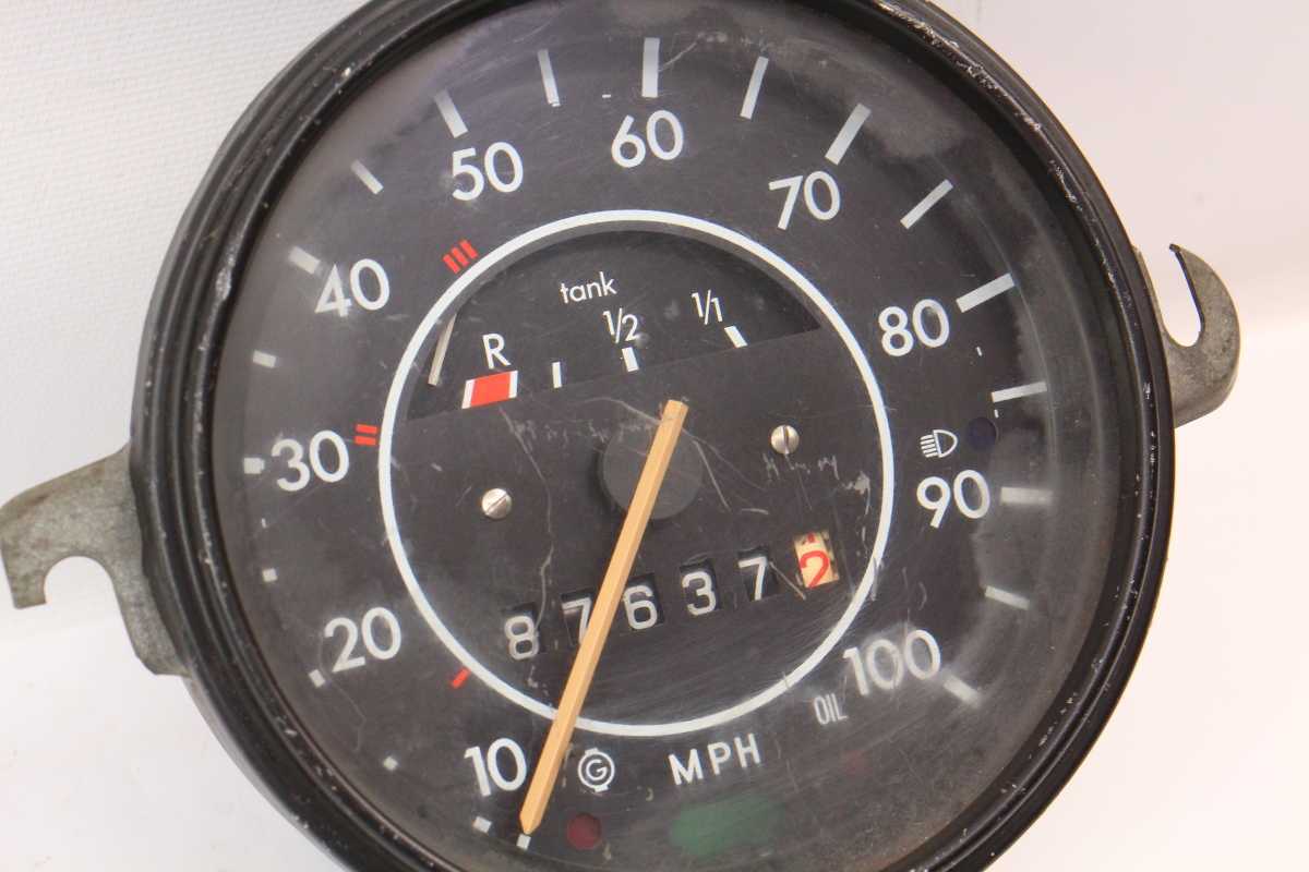 72-74 VW Super Beetle Bug Speedometer Gauge Cluster Aircooled - 113 957 ...