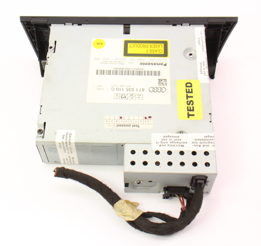 6 Disc CD Player 09-12 Audi A4 S4 B8 A5 S5 ~ Genuine ~ 8T1 035 110 C ...