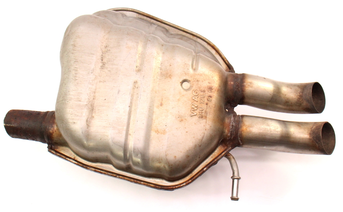 Rear Exhaust Muffler 05-07 VW Jetta MK5 Diesel 1.9 TDI Factory Stock ...