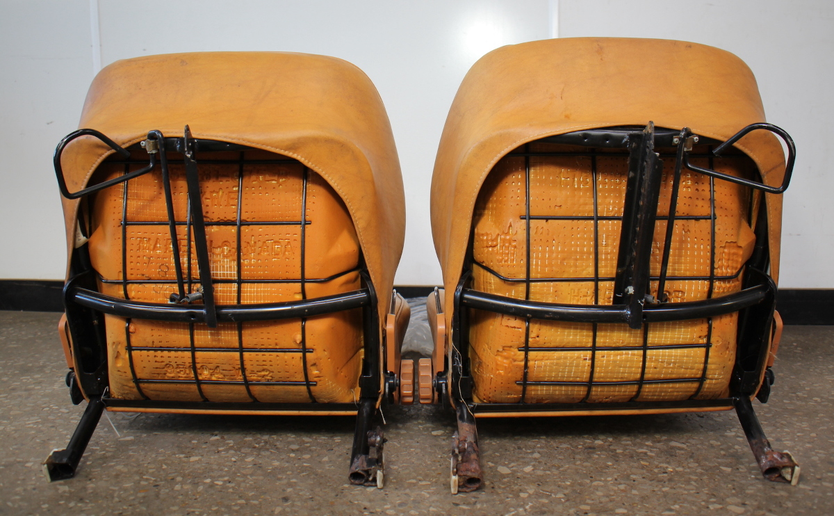 Interior Seat Set Front & Rear 75-84 VW Rabbit MK1 Peanut Butter Brown ...