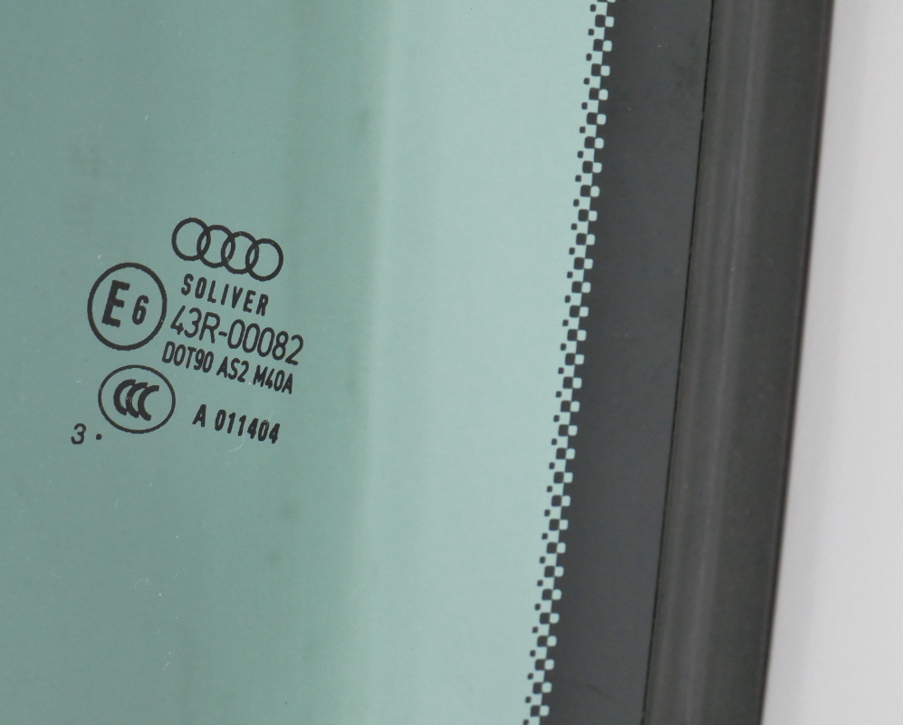 RH Rear Side Window Exterior Glass 03-09 Audi A4 S4 Convertible ...