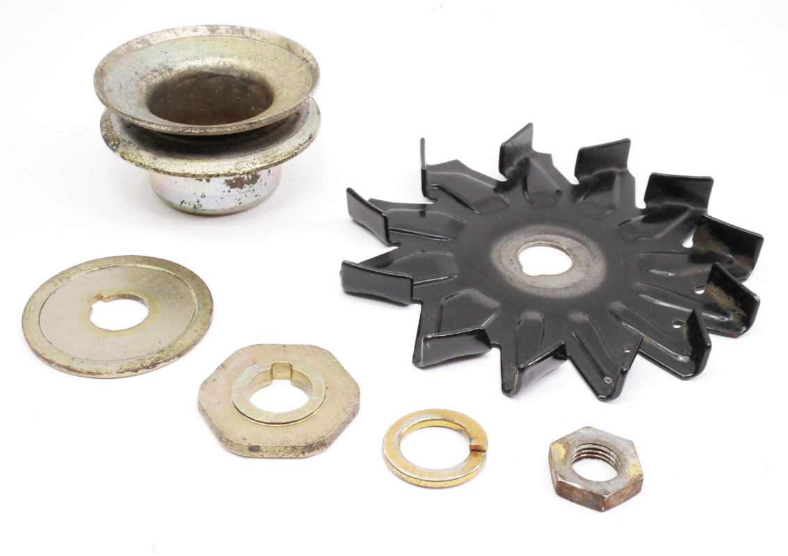 Alternator Pulley & Fan 85-92 VW Jetta Golf MK2 Cabriolet 1.8 8v ...