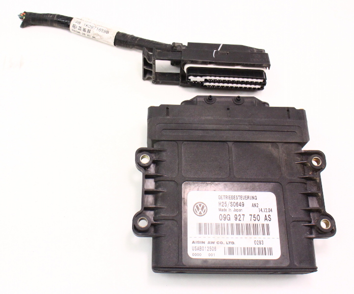 TCM Transmission Computer & Plugs 2005 VW Jetta MK5 Auto 2.5 - 09G 927 ...