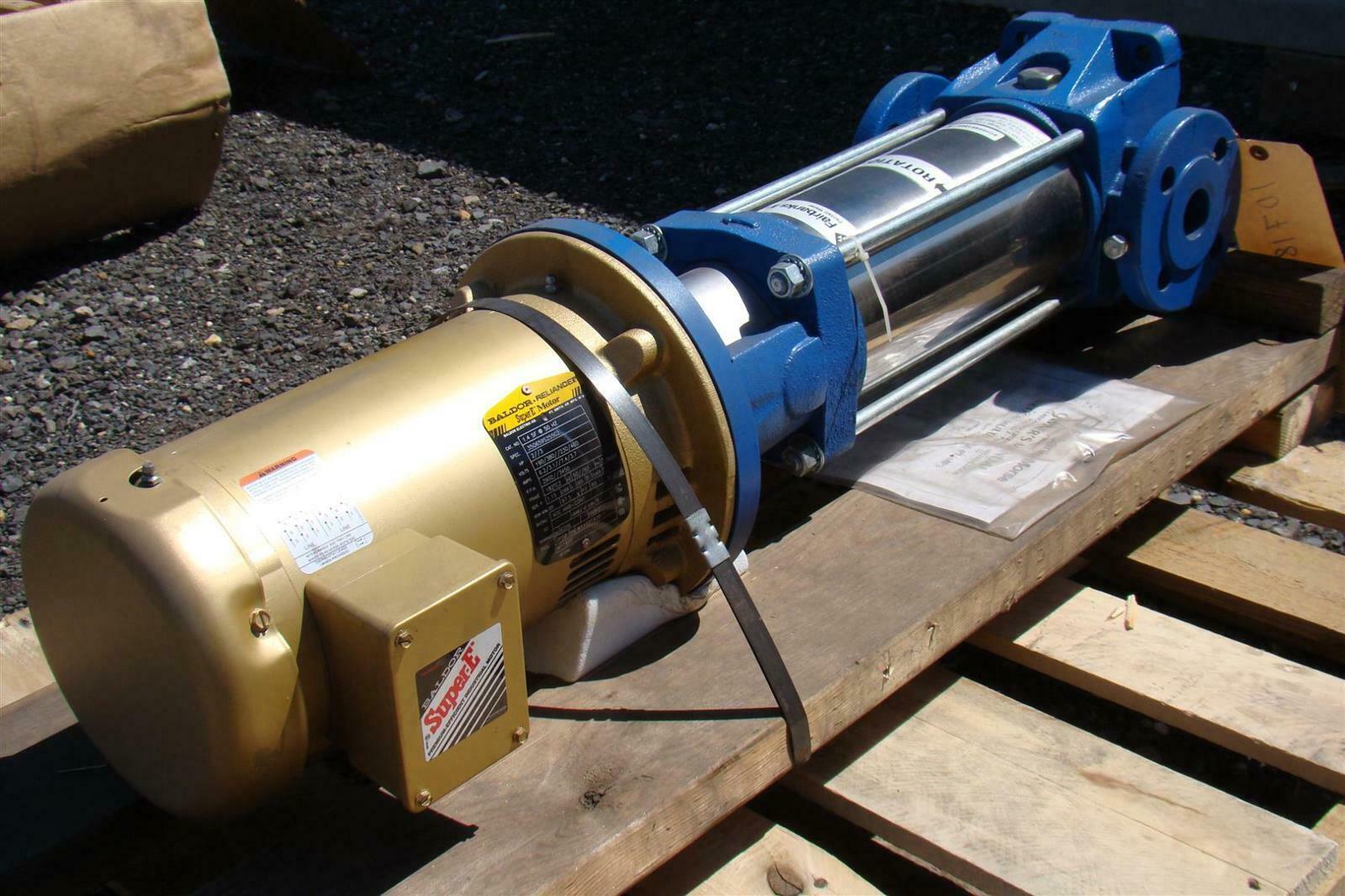 Aurora PVM Vertical Multistage Stainless Pump PVM4-110 1/1/4" 360PSI ...