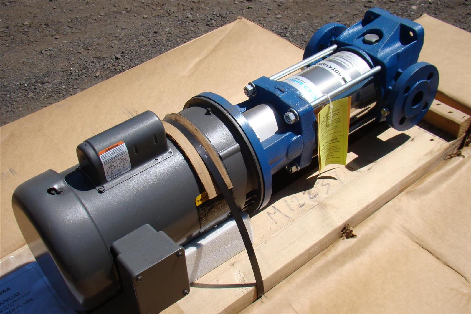 Aurora PVM Vertical Multistage Stainless Pump 2357268-SC 1-1/4" 360psi ...