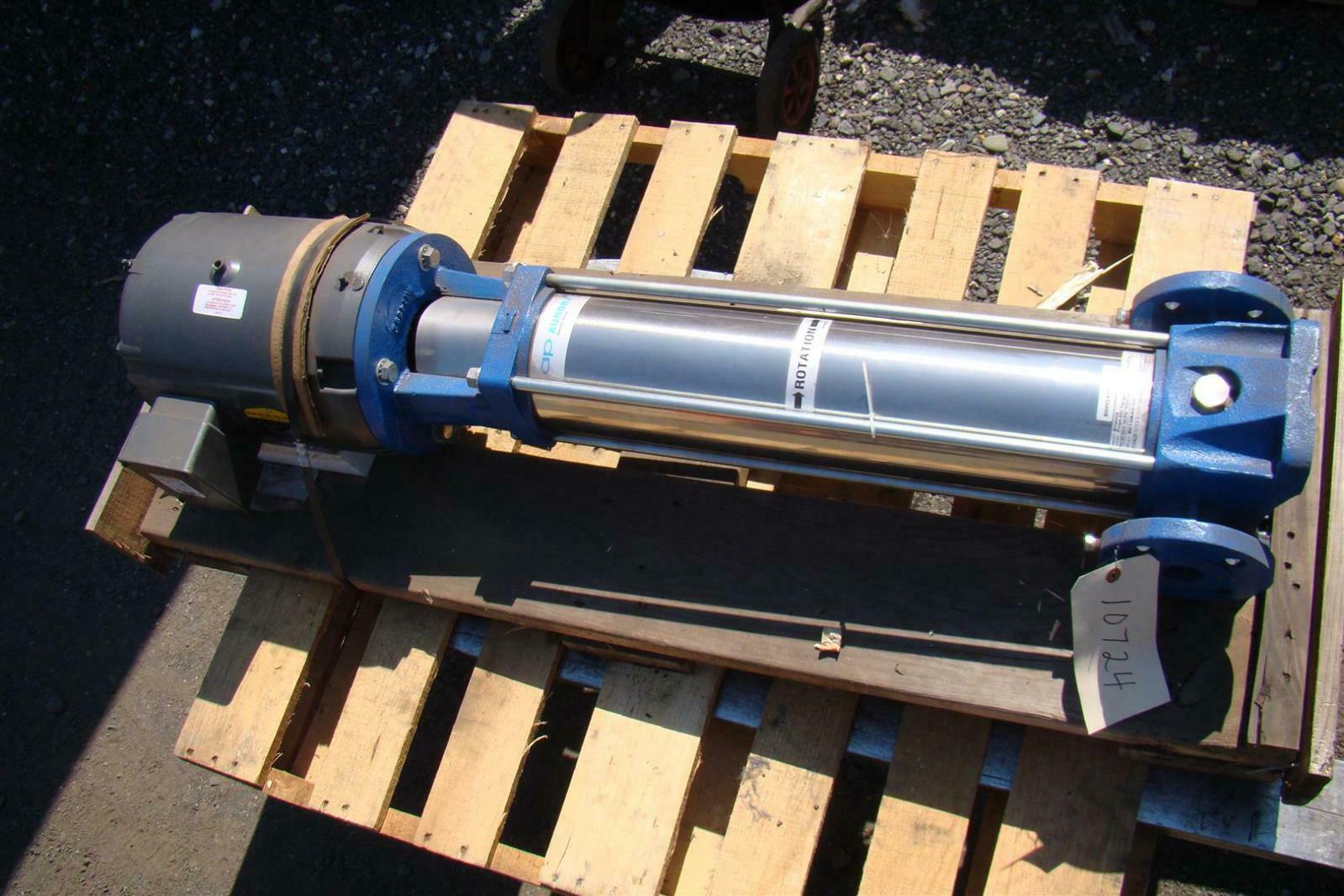 Aurora PVM Vertical Multistage Stainless Pump 1-1/4" 3010840-10 BVMVC3 ...