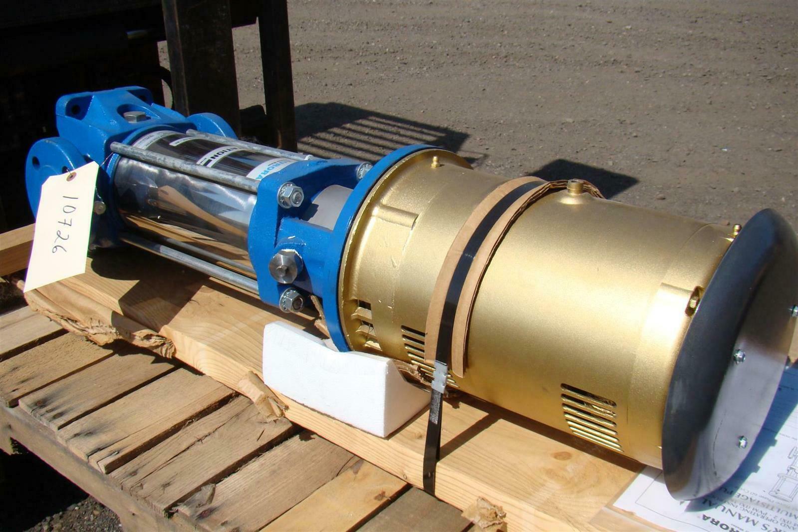 Aurora PVM Vertical Multistage Stainless Pump 1-1/4" 2645770-10 PVM4 ...