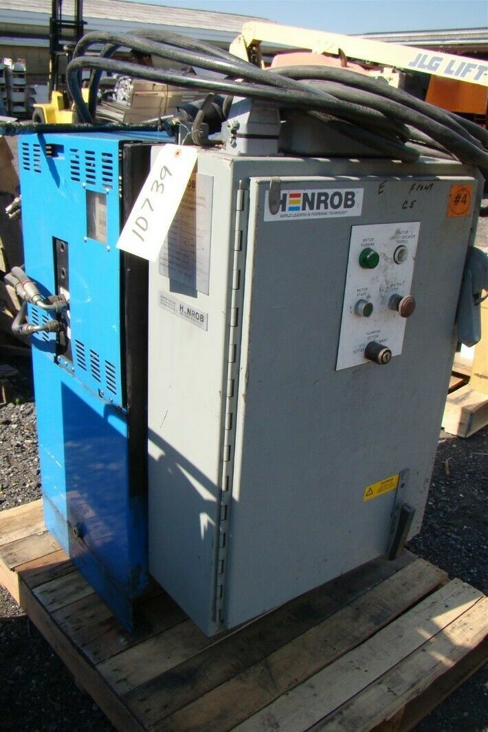 Henrob Hydraulic Power Pack System For Riveting 3~460V 603 PPC2115USA ...
