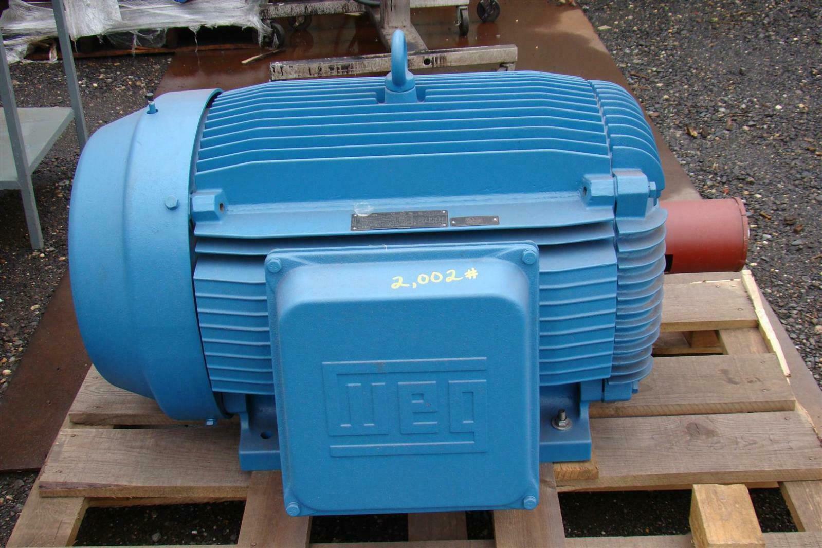 Weg W21 Motor 3PH 150HP 380V 232.6A 2965Rpm Z000198359 Z15030EP3J051111 ...