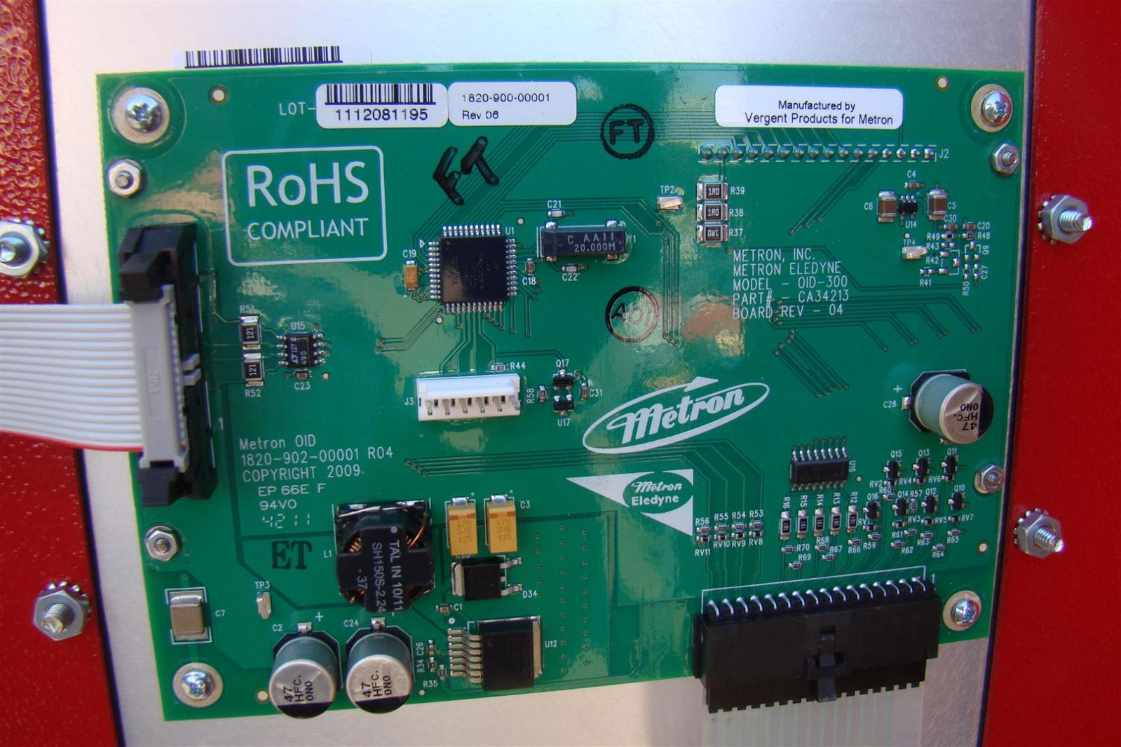 Metron Electric Fire Pump Controller 50HP 380V 3PH 300psi 22733164 ...