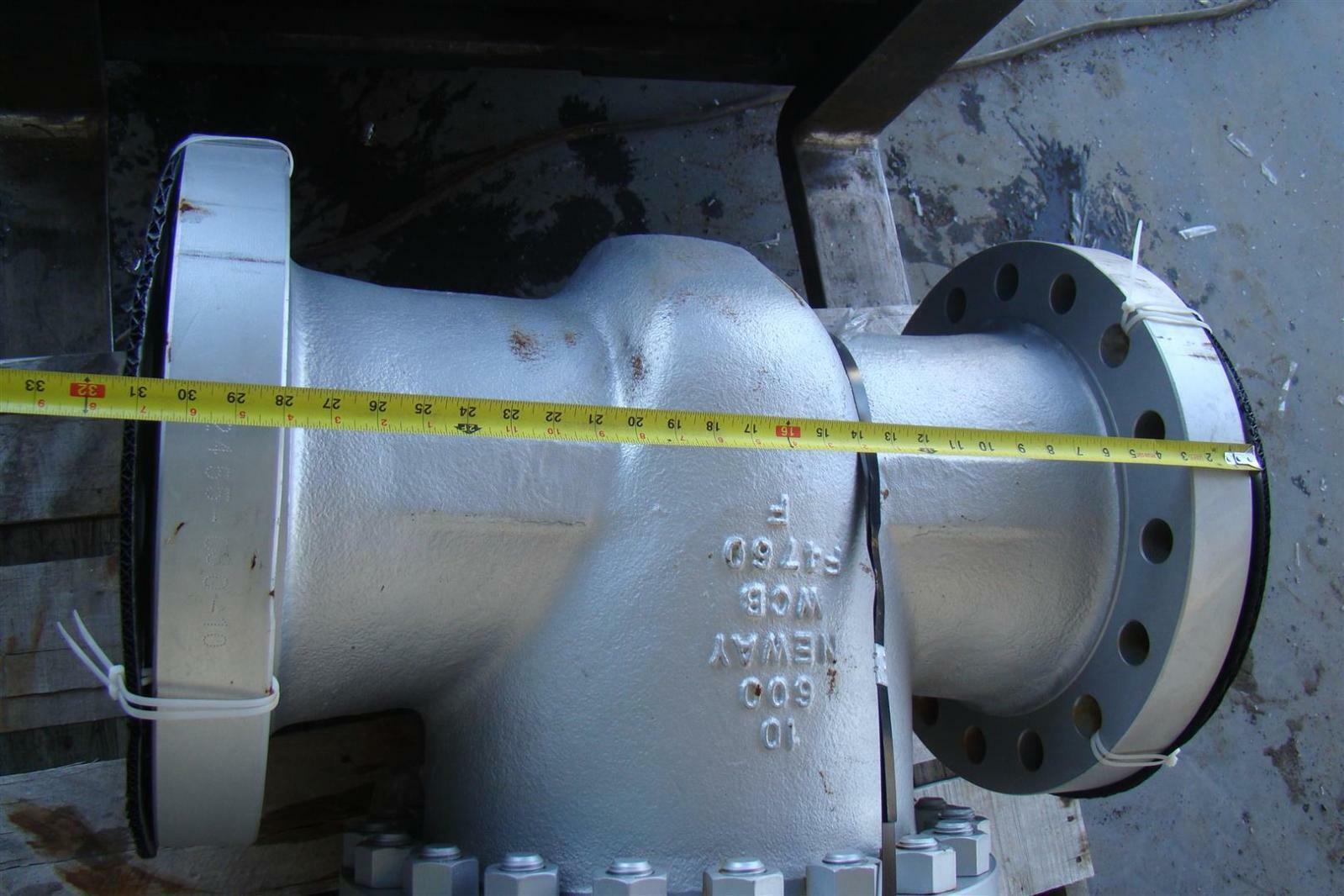 NEWAY VALVE AP1600/ASME B16.34 CLASS 600 SIZE 10" GATE | Joseph Fazzio ...