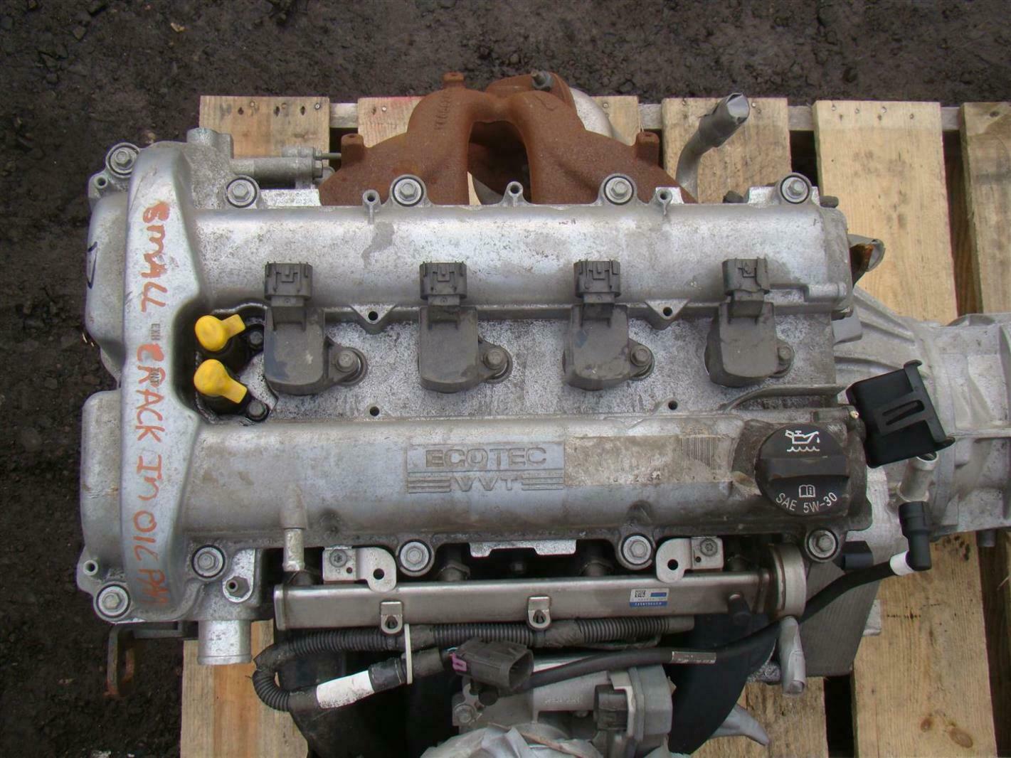 GM ECOTEC VVT BG 4D GASOLINE IN-LINE DOHC 4 CYC ENGINE & Transmission ...