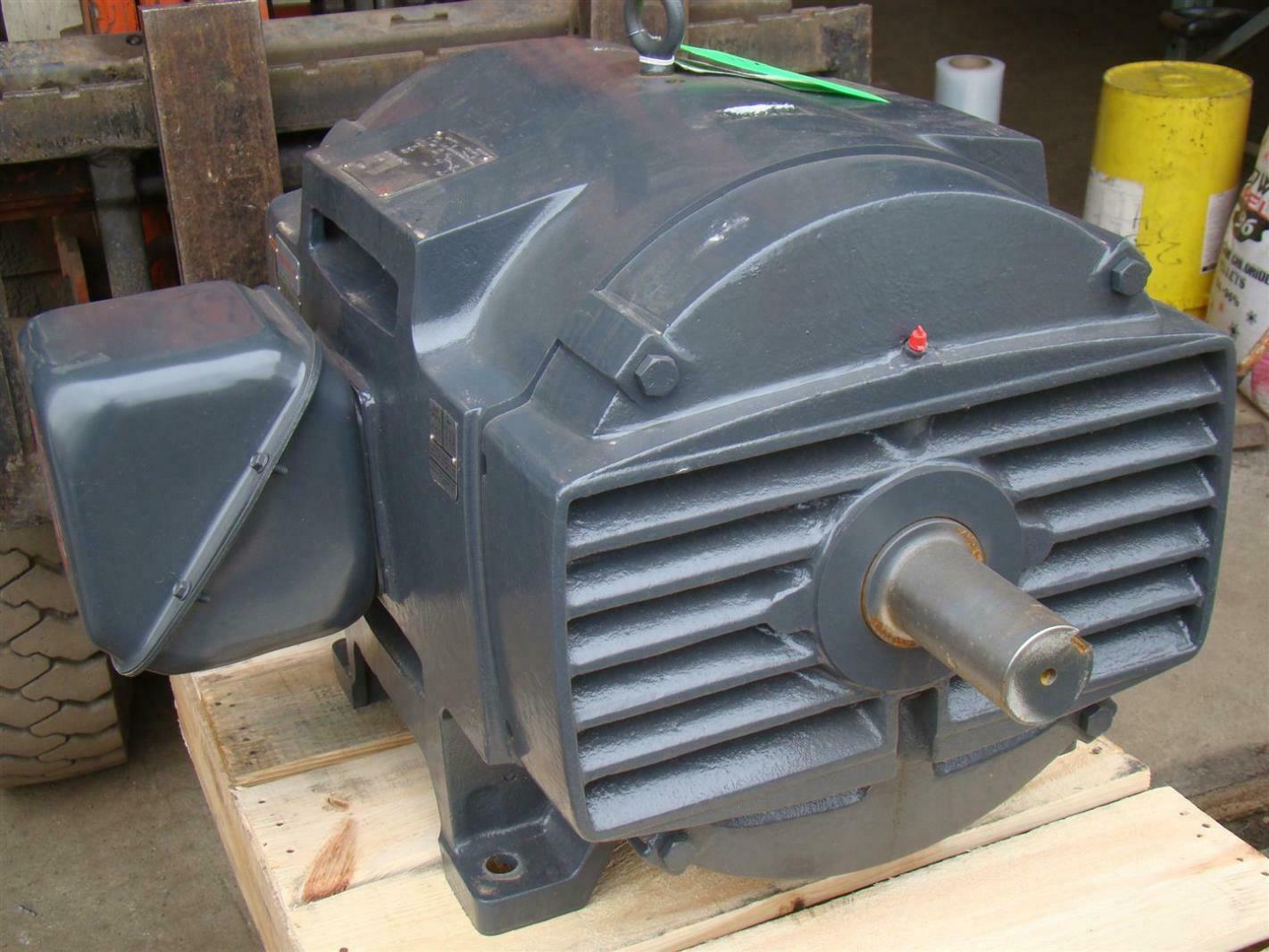 US Motors Nidec 3 Phase Electric Fire Pump Motor 100 HP 1785 RPM Model ...