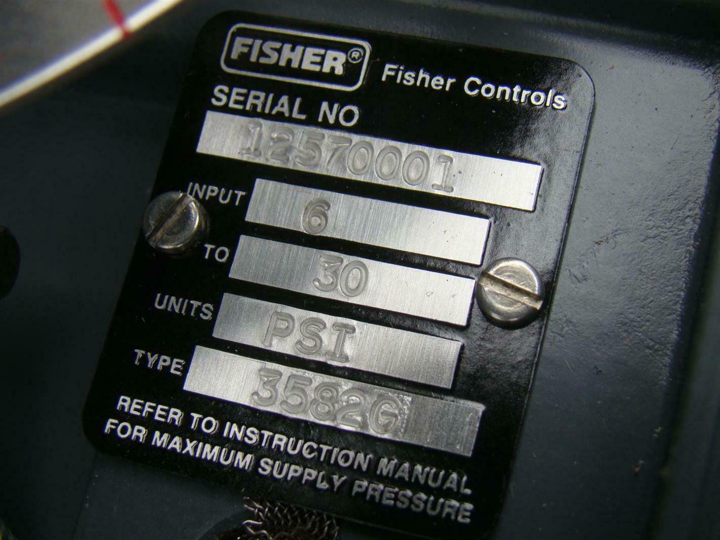 Fisher Controls 2" Control Valve Type 657 with Positioner 3582G ...