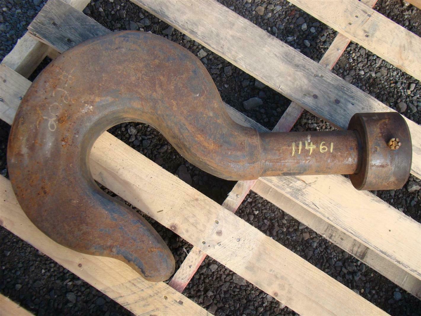 Large Crane Hook 5" Throat 4130 Alloy Steel 30" Long | Joseph Fazzio ...