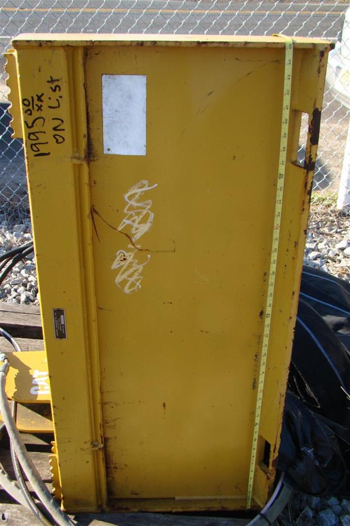 CAT Imx Caterpillar SF12C Silt Fence Installer Quick Attach Skid Steer ...