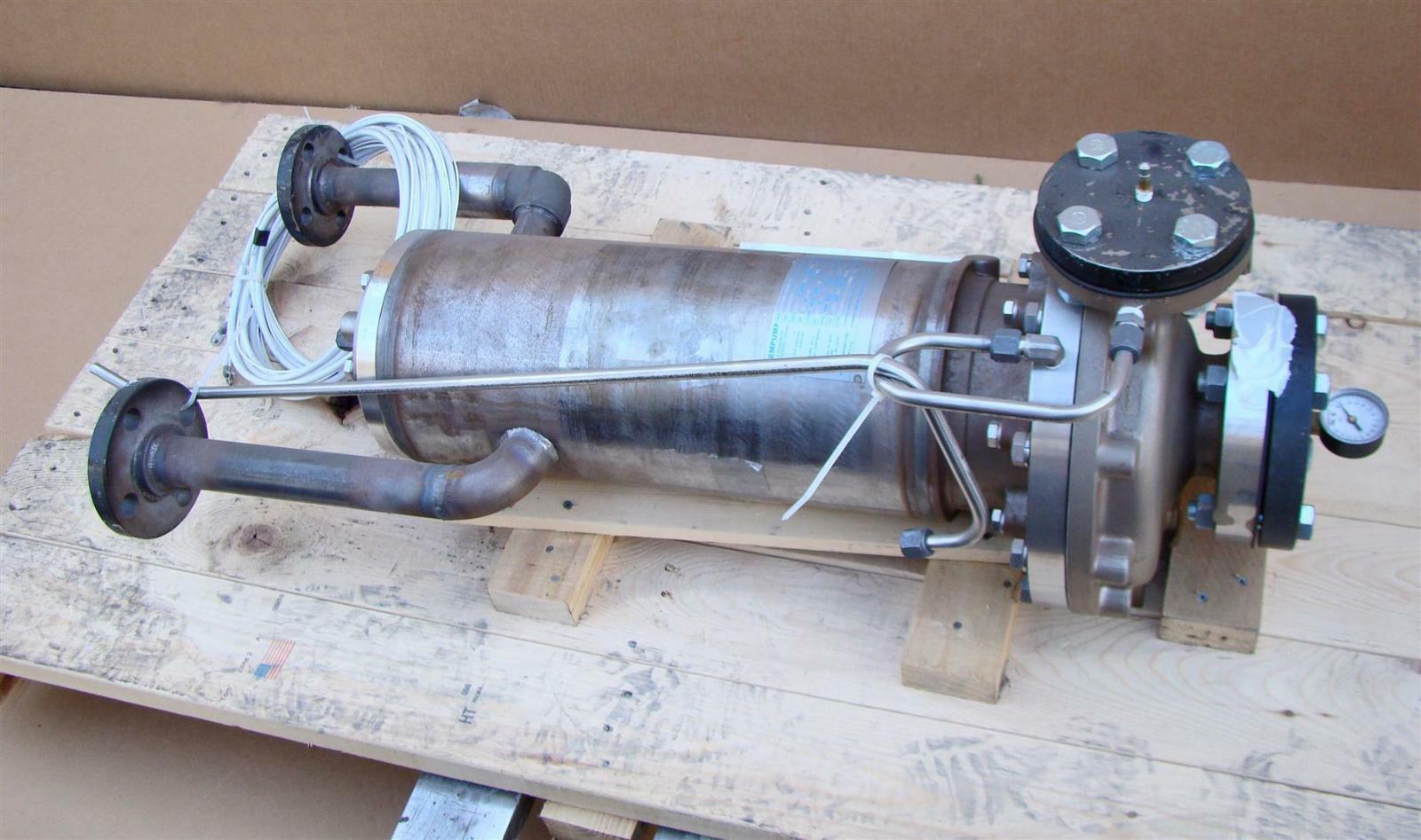 Teikoku Chempump TiC14 NC Series Canned Motor Pump 50.8HP 160GPM NC-A50 ...