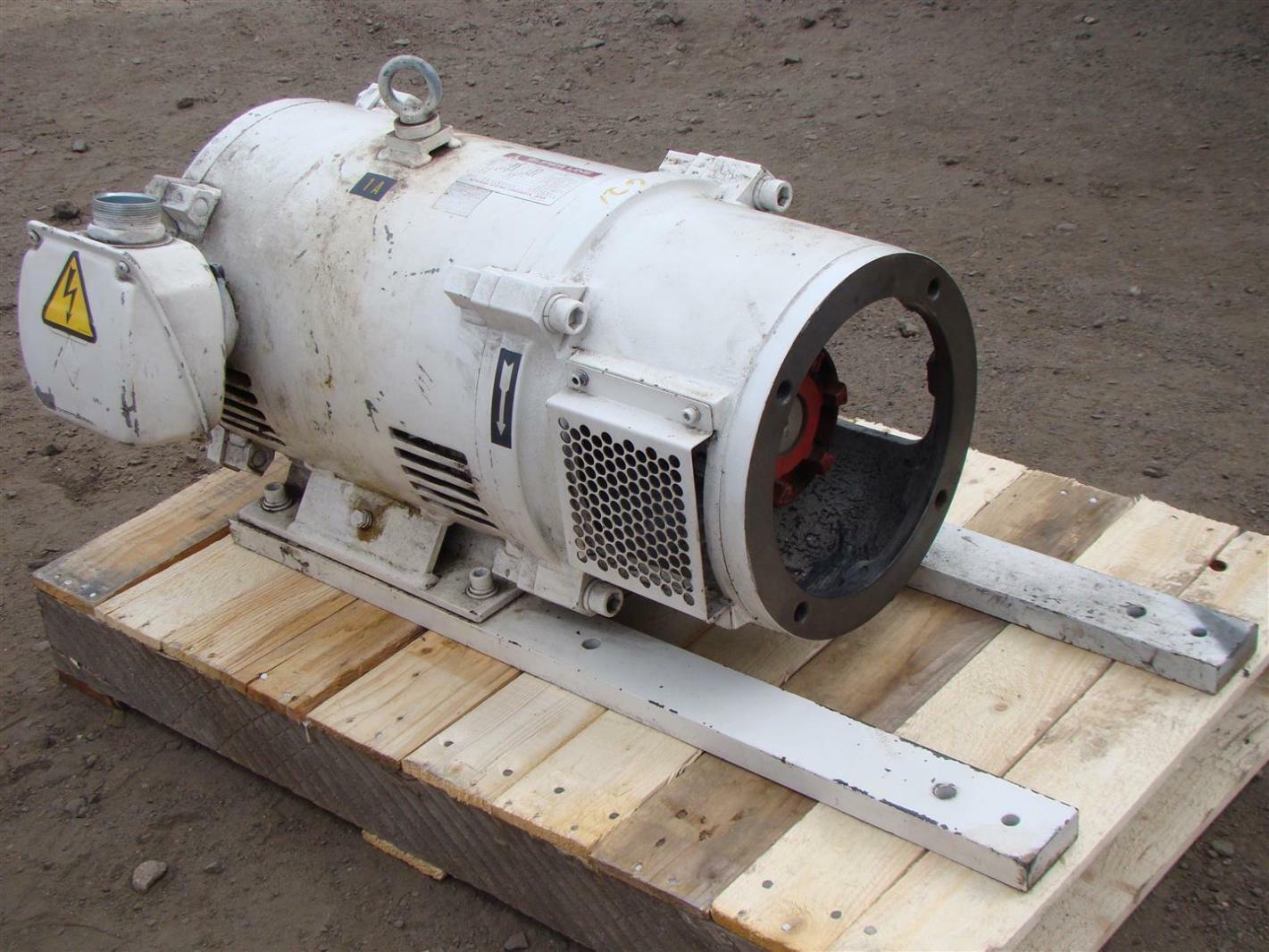 Misubishi Superline Three Phase Induction Motor 480v 1750rpm 160LD 25HP ...