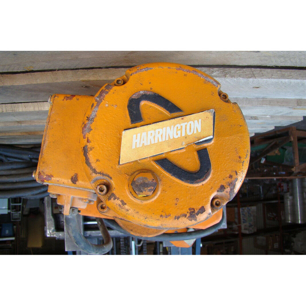 Harrington 1 Ton Chain Electric Hoist, 220/440v, 3PH, 60Hz , MS3C-620 ...