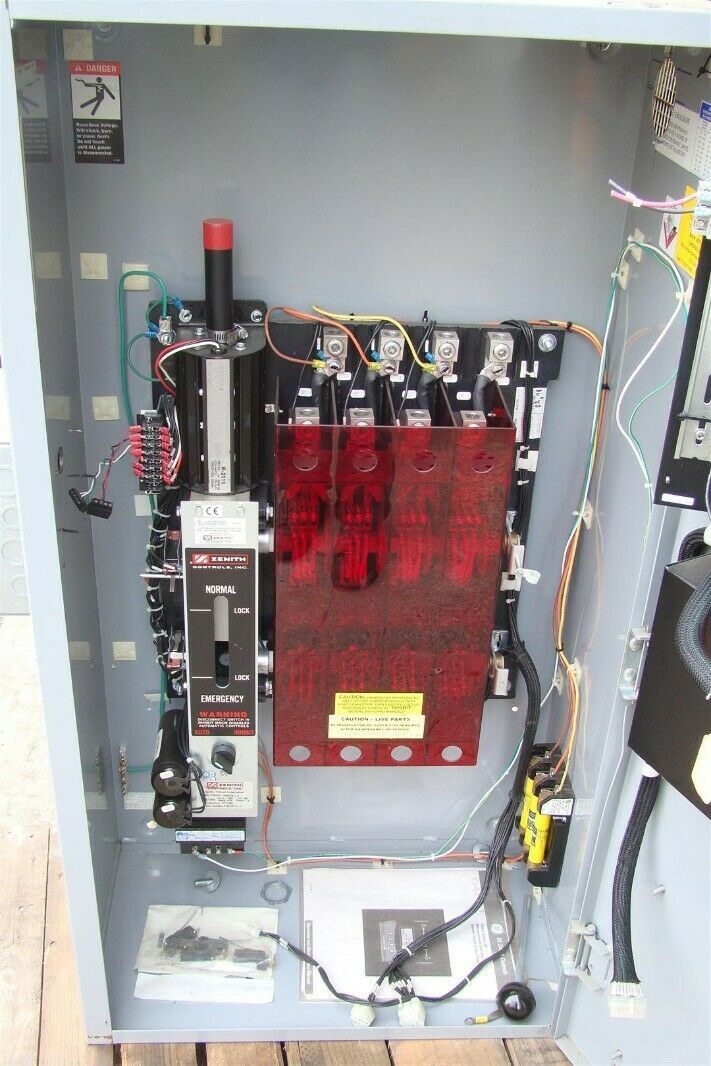 Zenith APC 225A 3PH Generator Transfer Switch 3PH/60Hz/277-480v/225a ...