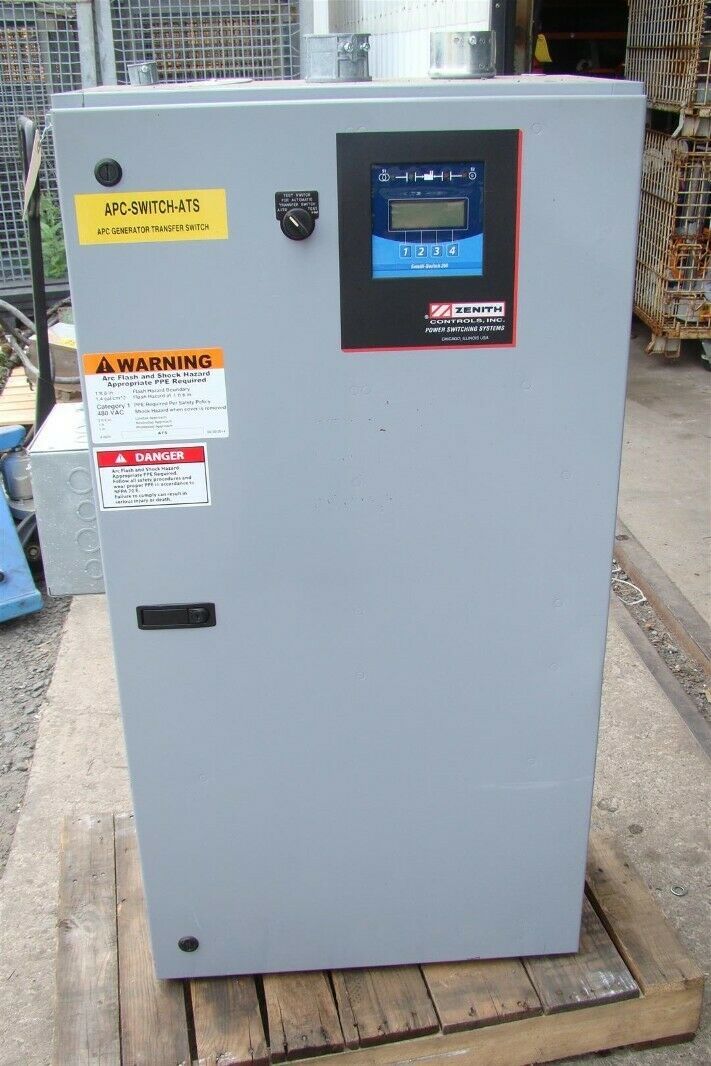 Zenith APC 225A 3PH Generator Transfer Switch 3PH/60Hz/277-480v/225a ...