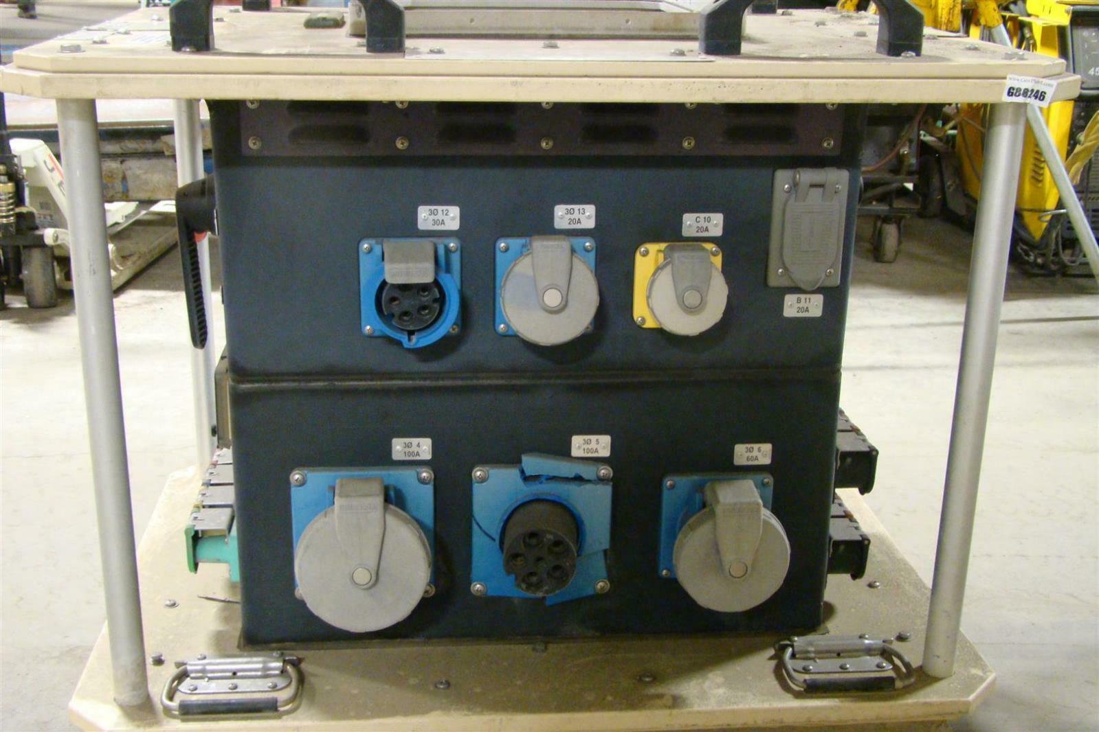 LEX 100kW Portable Power Distribution Unit 350A, 208/120v, 3P,4W ...