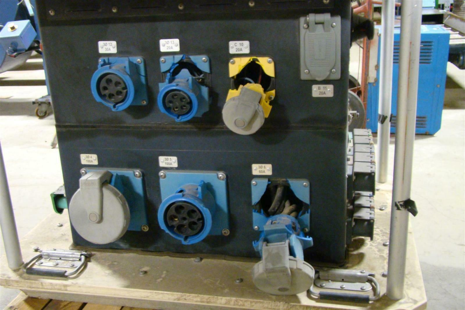 LEX 100kW Portable Power Distribution Unit 350A, 208/120v, 3P,4W ...