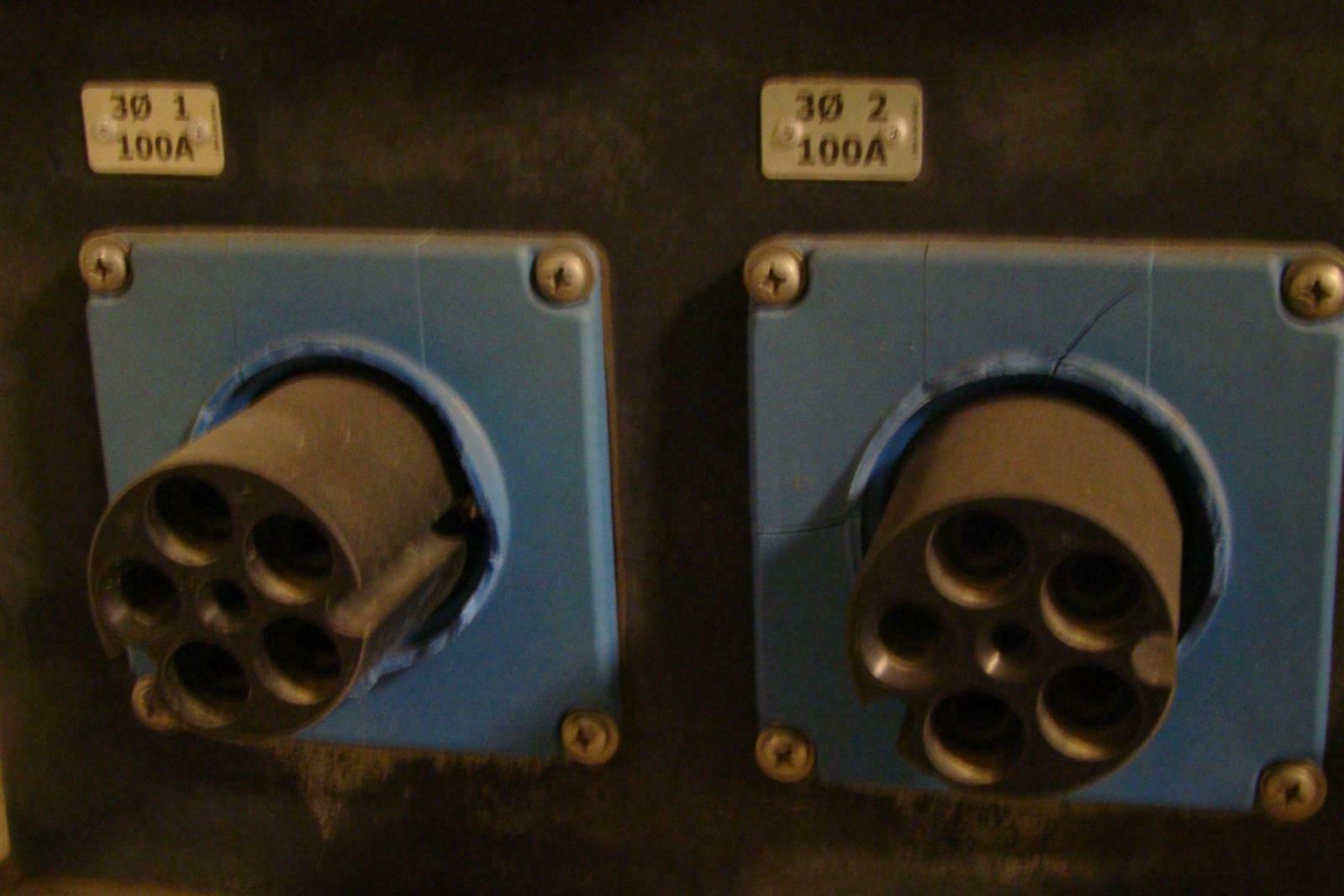 LEX 100kW Portable Power Distribution Unit 350A, 208/120v, 3P,4W ...