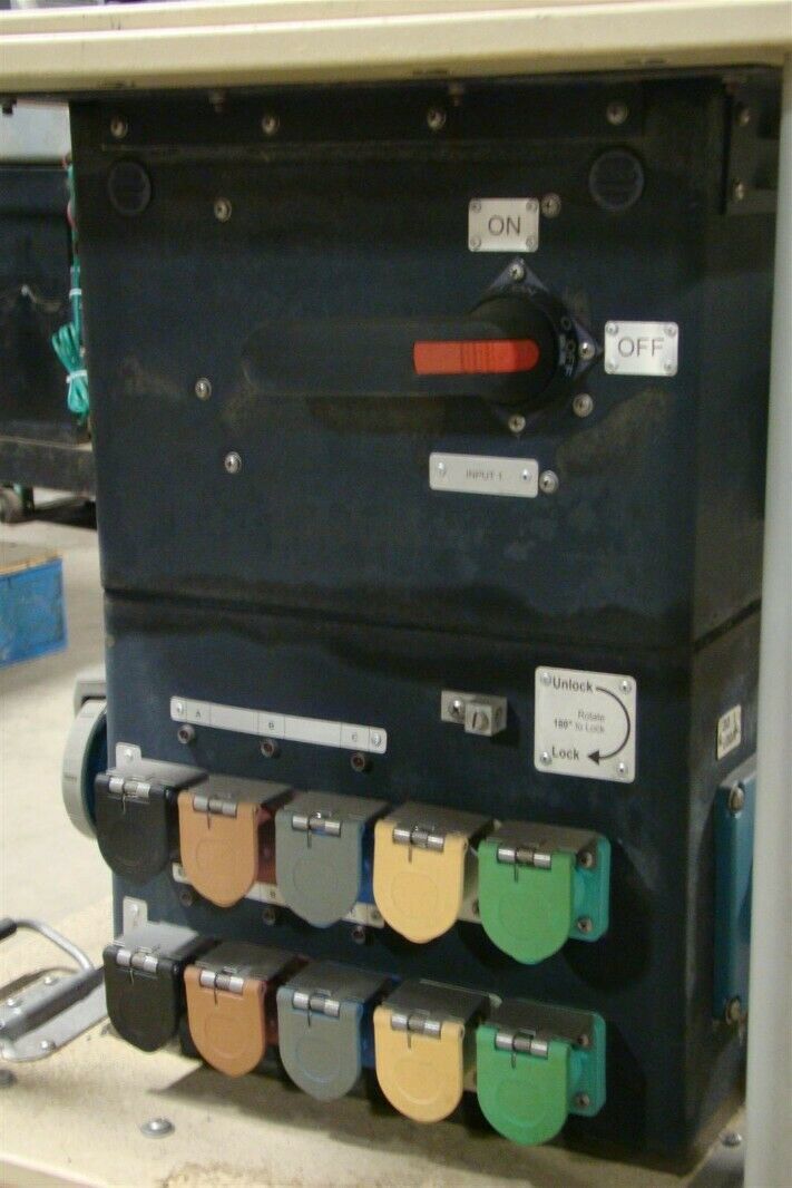 LEX 100kW Portable Power Distribution Unit 350A, 208/120v, 3P,4W ...