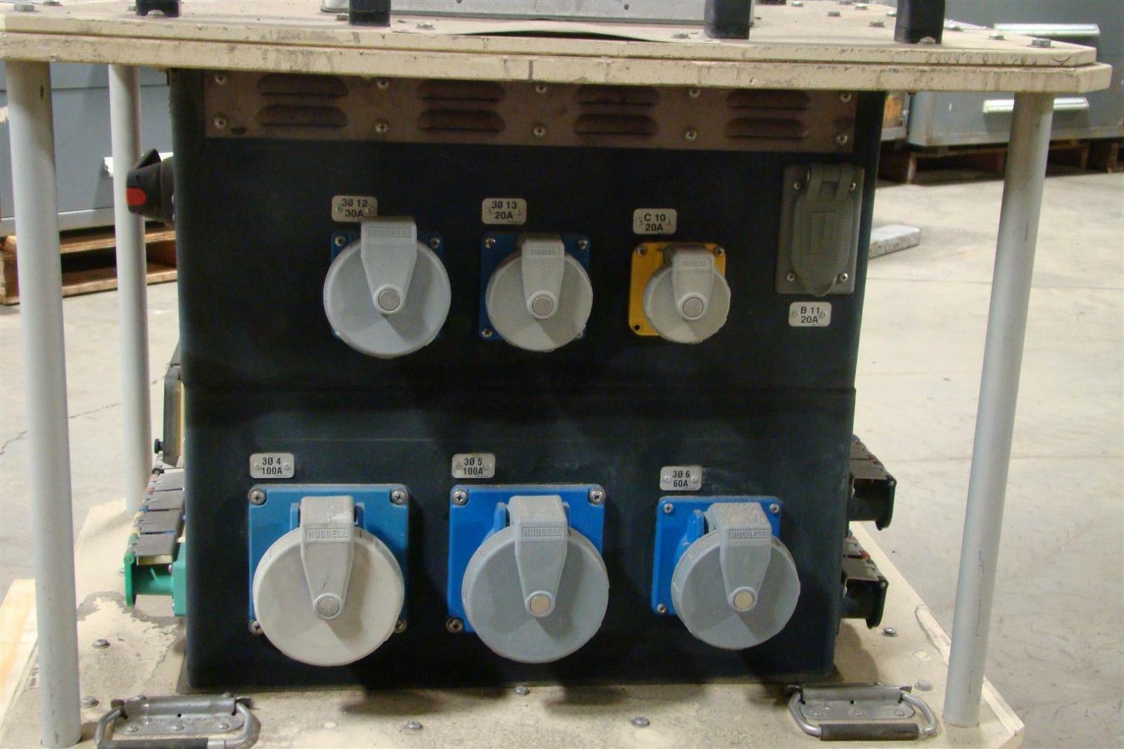 LEX 100kW Portable Power Distribution Unit 350A, 208/120v, 3P,4W ...