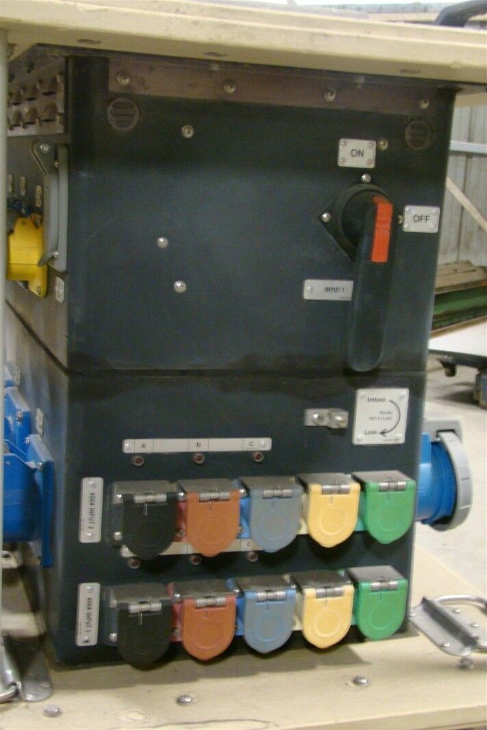 LEX 100kW Portable Power Distribution Unit 350A, 208/120v, 3P,4W ...