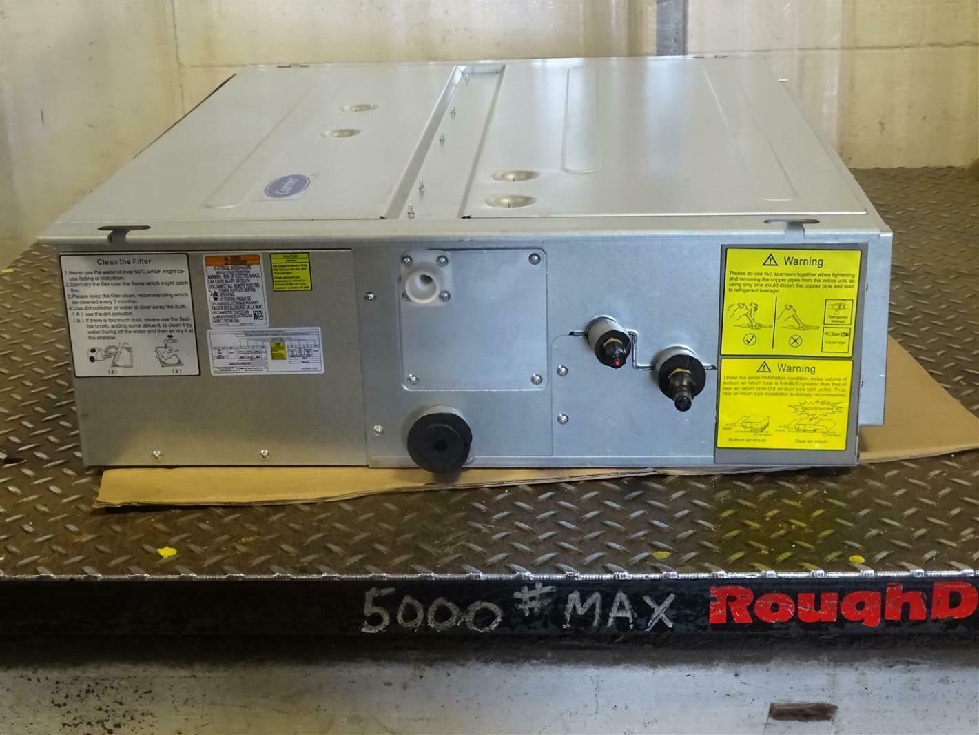 Carrier Ducted Air Handler Indoor Unit, 208/230V, 40GJQB09D--3 | Joseph ...