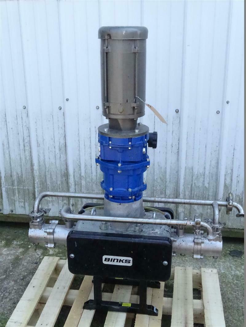 Binks E2 Electric Smart Pump, 1HP 230/460v, 1" Sanitary Connections ...