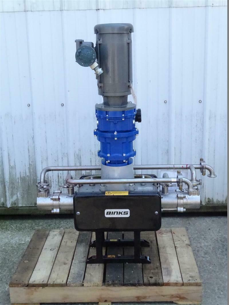 Binks E2 Electric Smart Pump, 1HP 230/460v, 1" Sanitary Connections ...