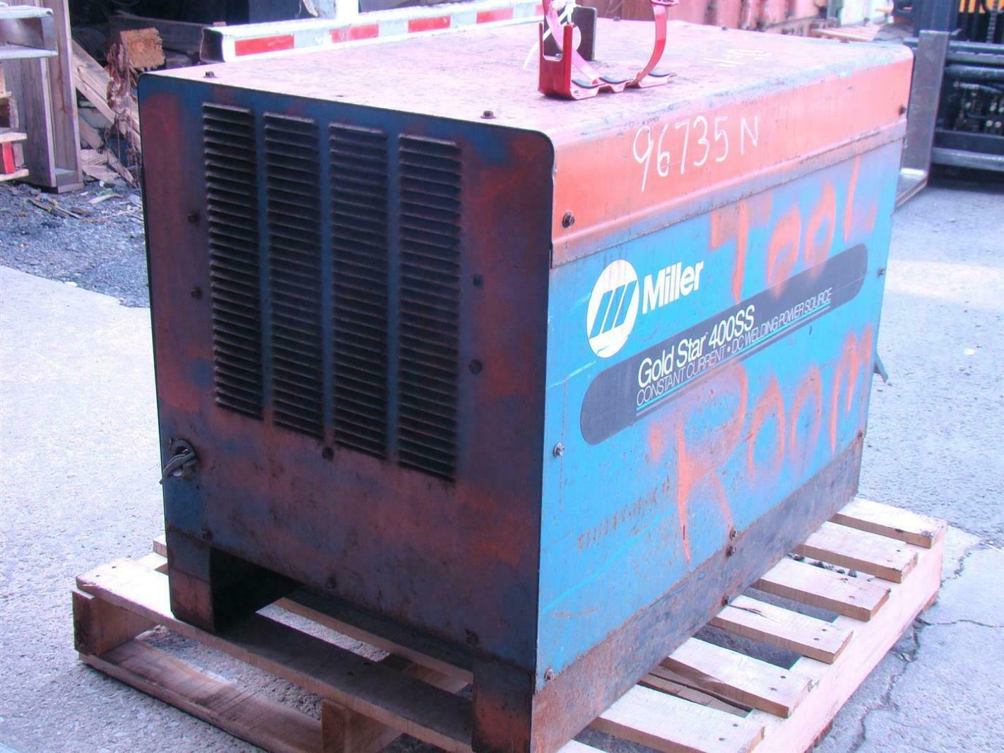 Miller Direct Current Arc Welding CC Power Source 230/460v , Gold Star ...