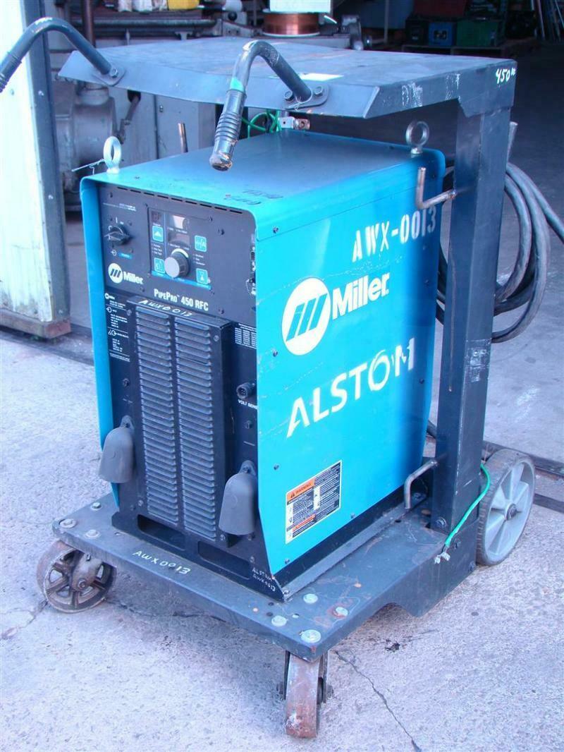 Miller Pulsed Mig Welder Power Source , Pipe Pro 450 RFC | Joseph ...
