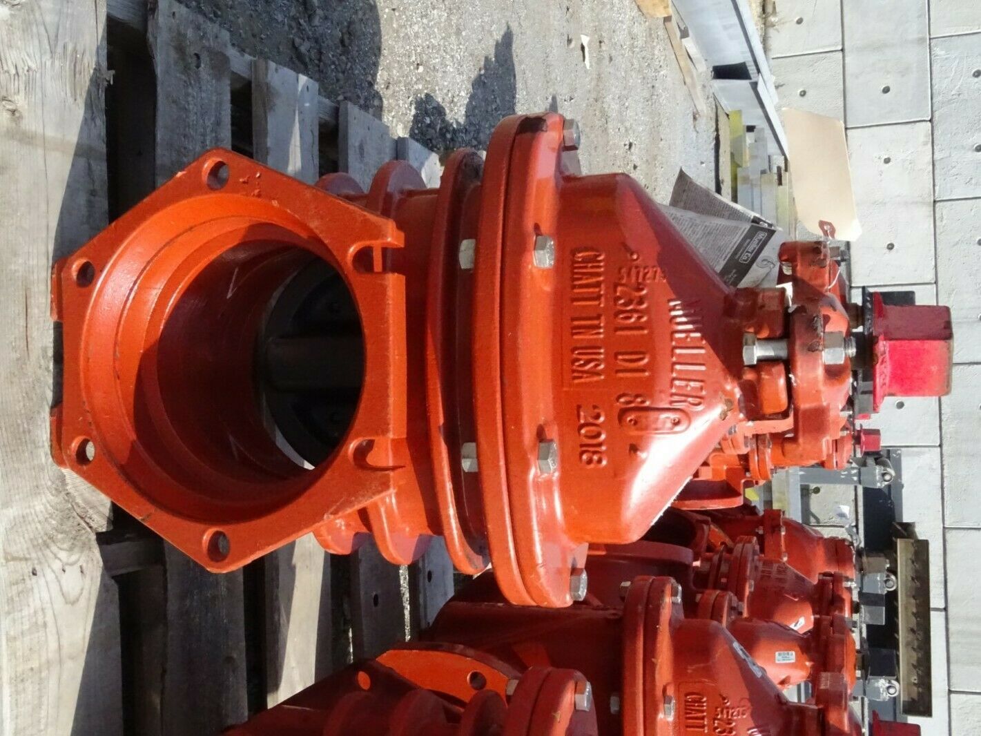 Mueller 8" Resilient Wedge Gate Valve MJ x MJ Mechanical Joint ...