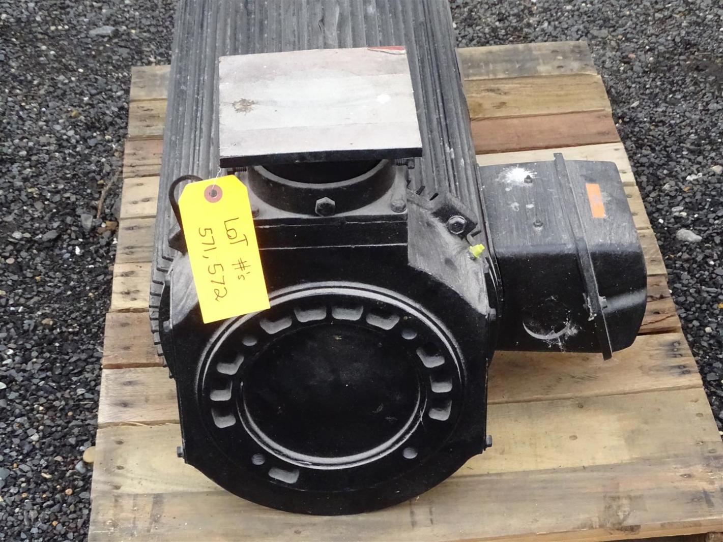 Powertec 40HP Brushless D.C. Motor 640vDC, A25CLJ1000100000 | Joseph ...