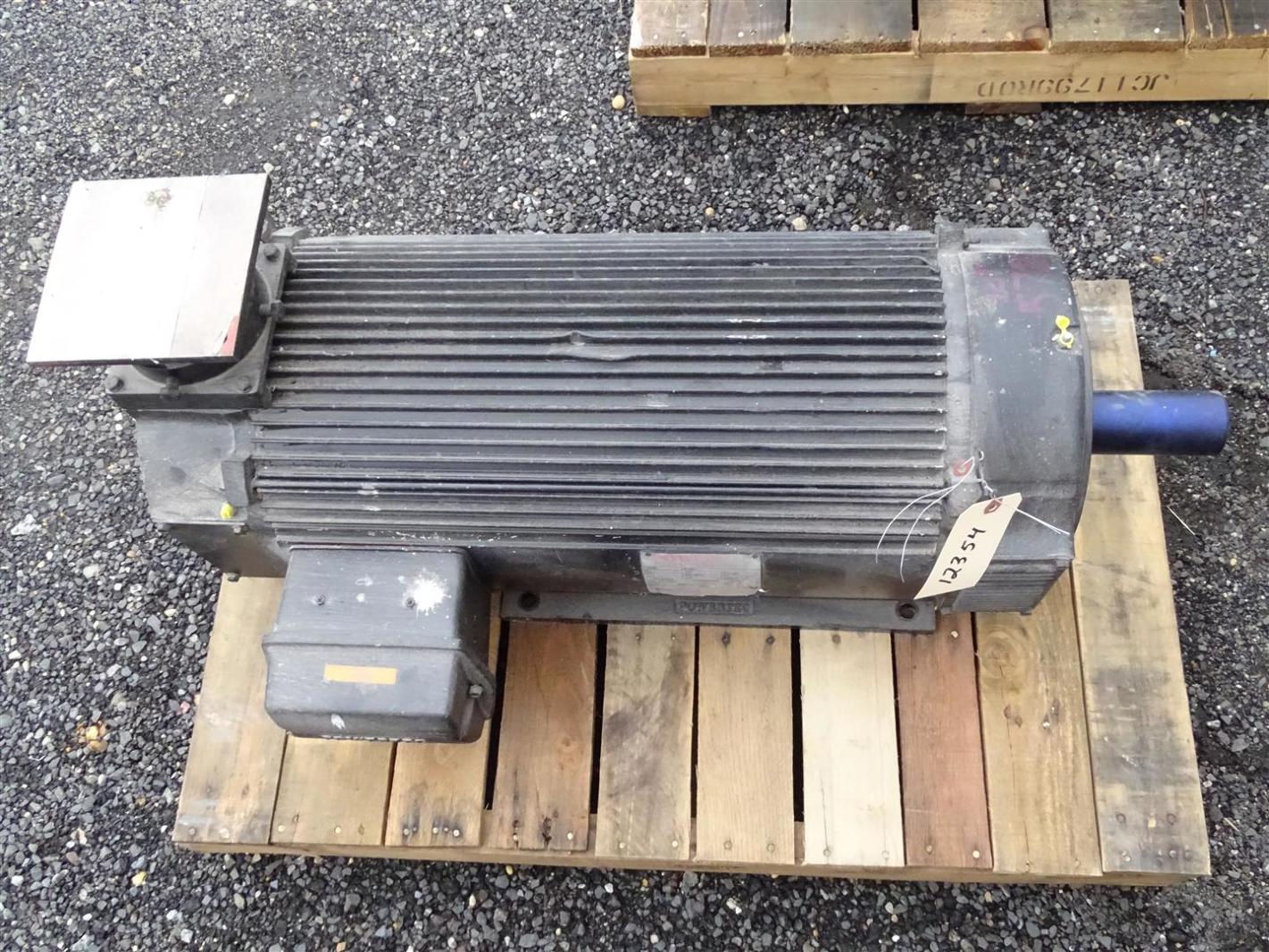 Powertec 40HP Brushless D.C. Motor 640vDC, A25CLJ1000100000 | Joseph ...
