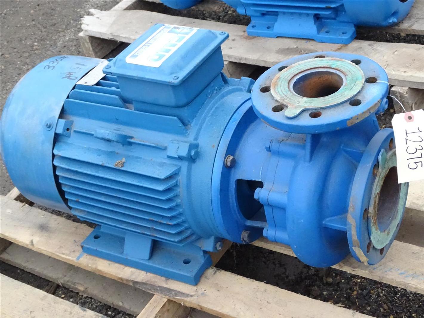 Grundfos NBG 15HP Centrifugal Pump 230/460 V, 100-80-160 | Joseph ...