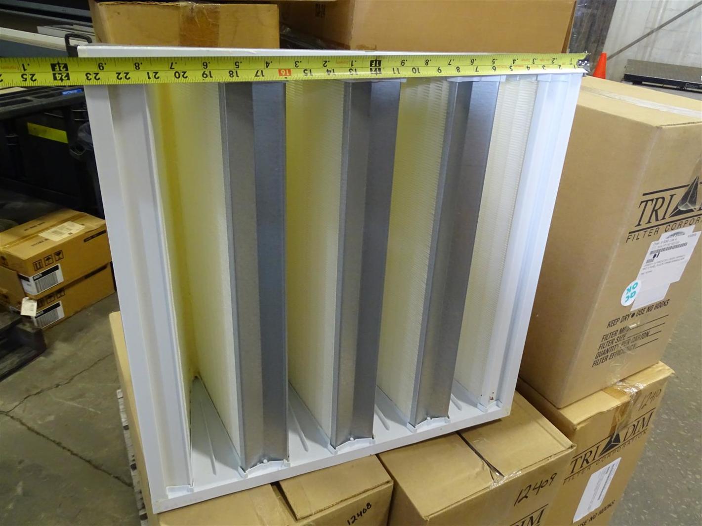 Tri Dim Filter Corporation Predator 24x24x11-1/2 " , 8VAGVP123C23CC120 ...