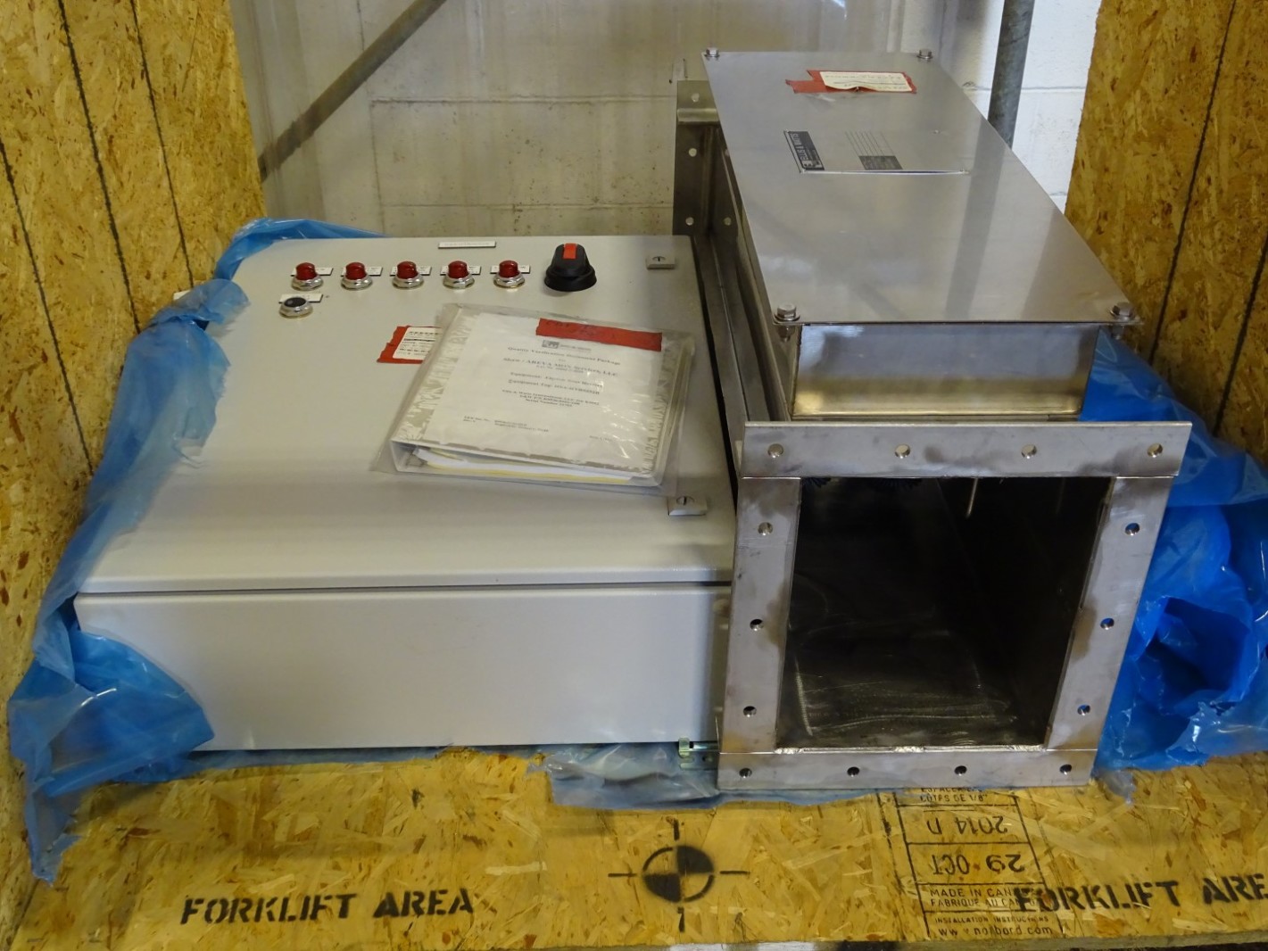 Ellis & Watts Stainless 6kw Electric Duct Heater 480V, K0936-0102-14B ...