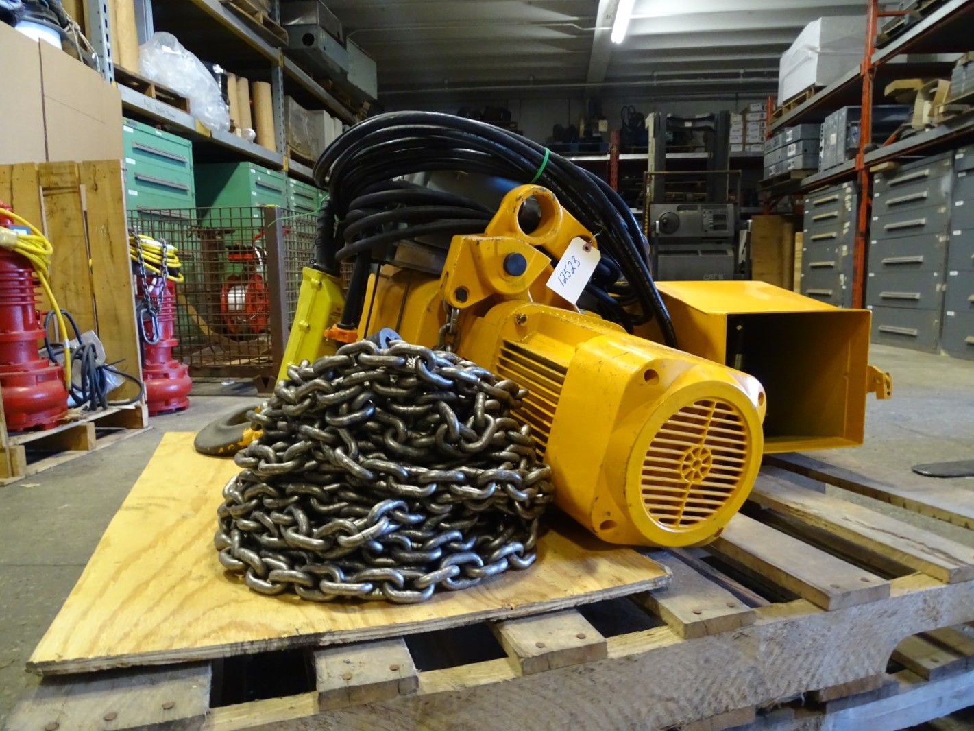 Harrington 5 Ton Electric Chain Hoist , MR050SD | Joseph Fazzio ...