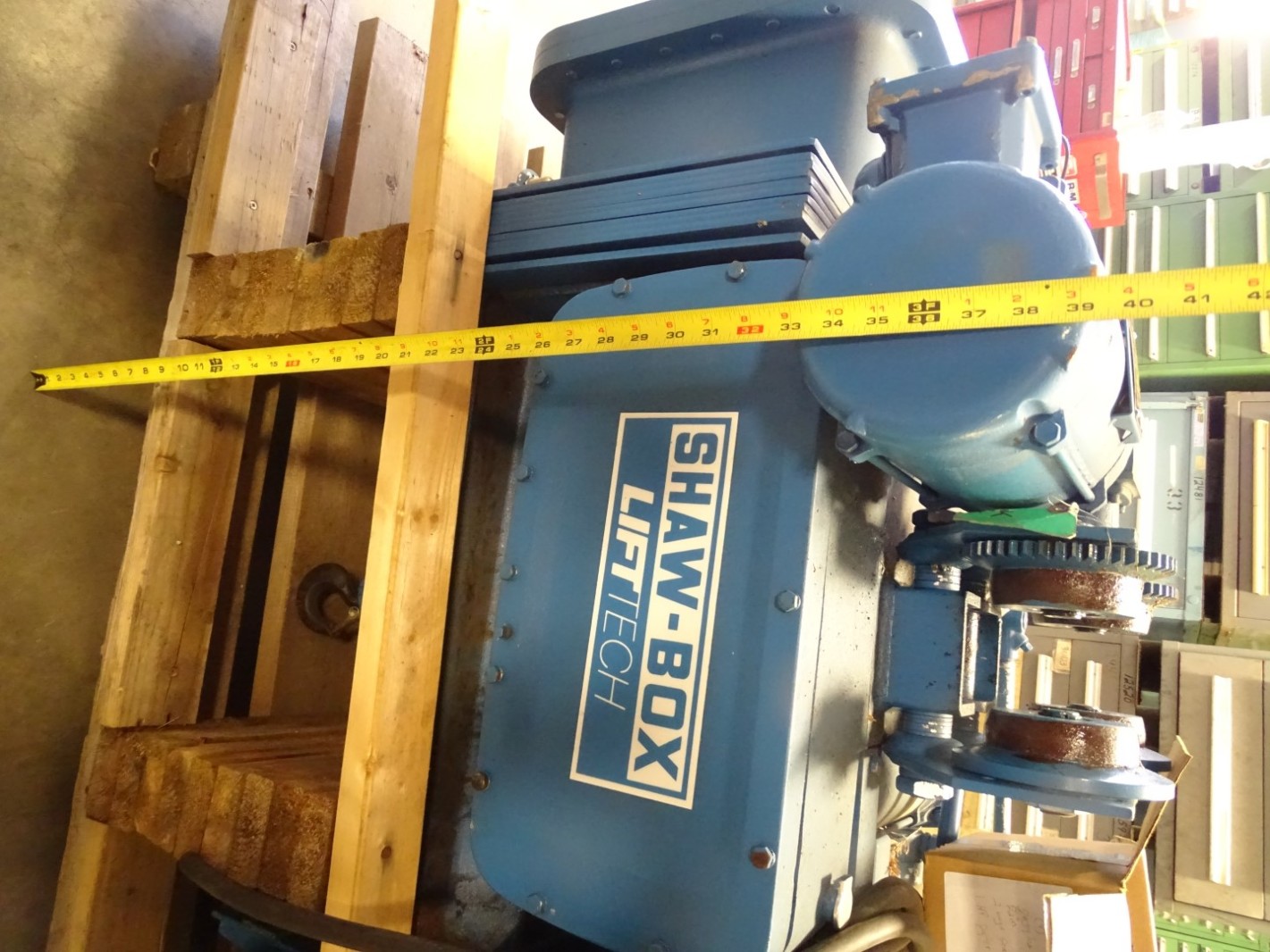 Shaw-Box LiftTech Electric Cable Hoist 1 TON Capacity , 80L01050S18 ...