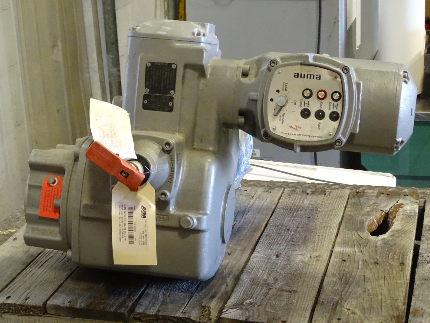 Auma Multi-turn Valve Actuator 460VAC/3PH, SAEXC16.1-FA16/41W | Joseph ...