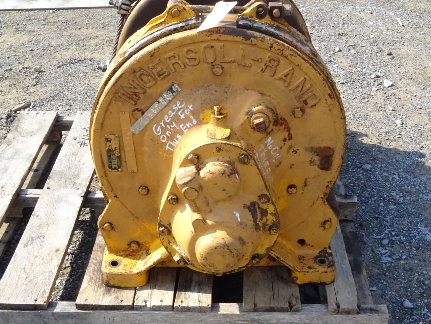 Ingersoll-Rand 10,000 LB. Pneumatic Winch, Air Tugger , K6UA | Joseph ...